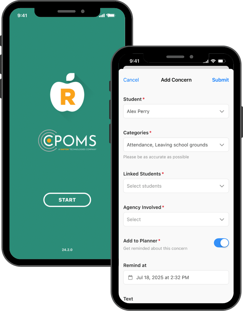 CPOMS StudentSafe